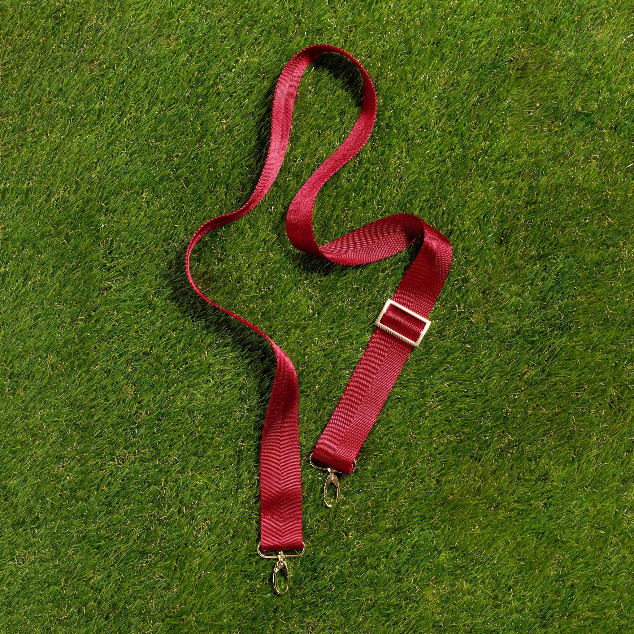 Crimson Red Nylon Strap - 001